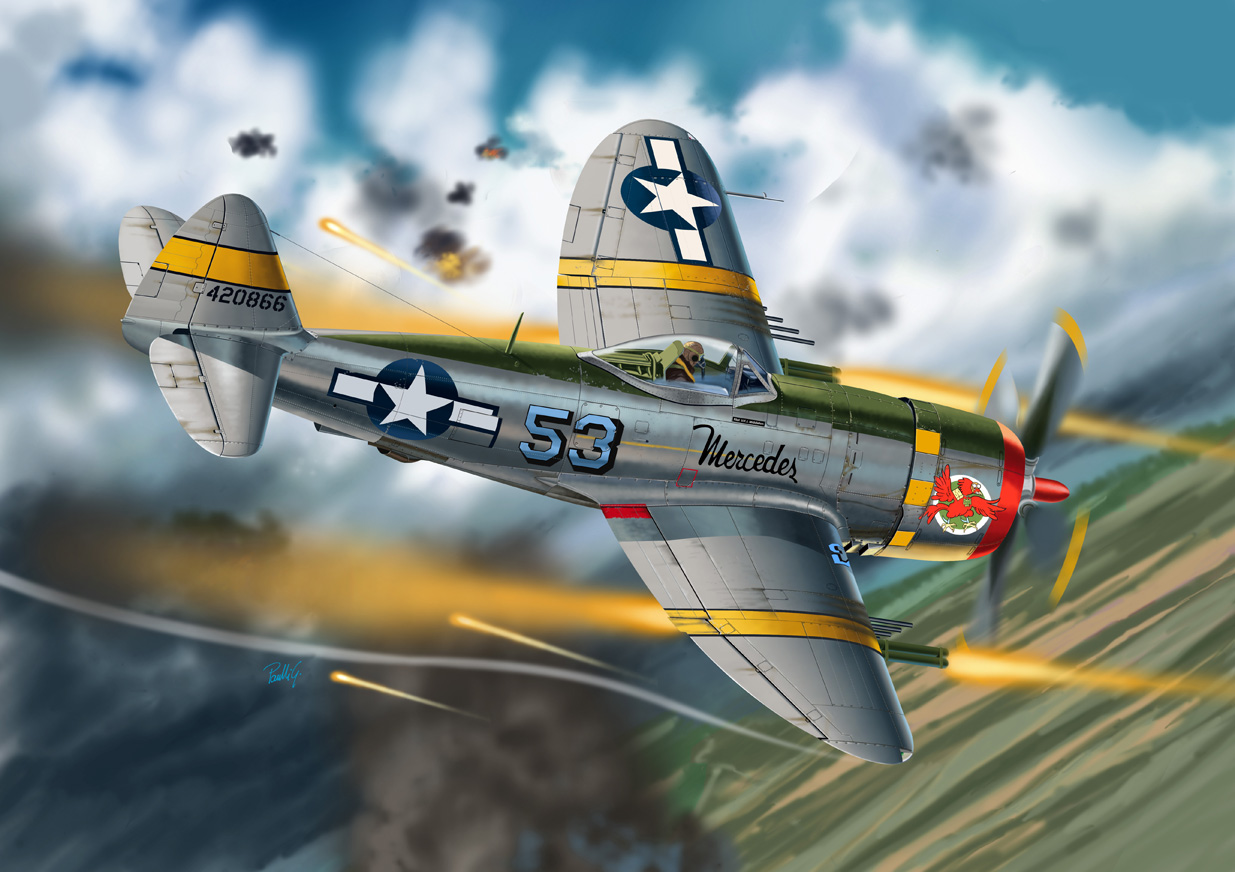 ITALERI - Preview : P-47D Thunderbolt 1/48 scale
