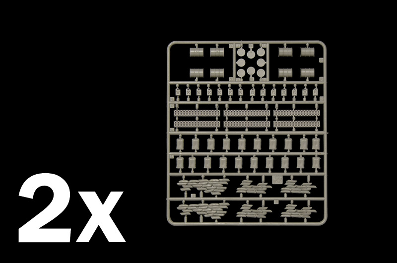 ITALERI - PSP Pierced Steel Planking and accessories